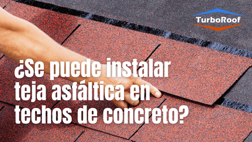 ¿Cómo se instala la teja asfáltica?